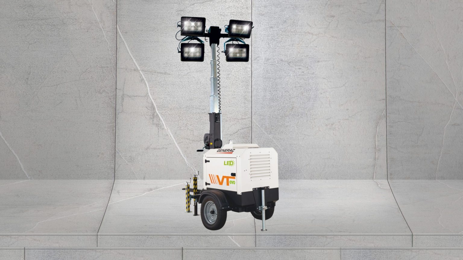 Torre Iluminación Generac Led VT-EVO Yanmar - ASIS